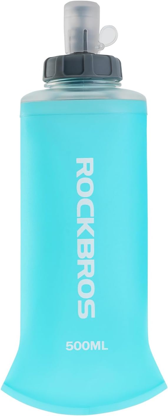 Amazon.com: ROCKBROS Soft Flask Collapsible Running Water Bottle ...