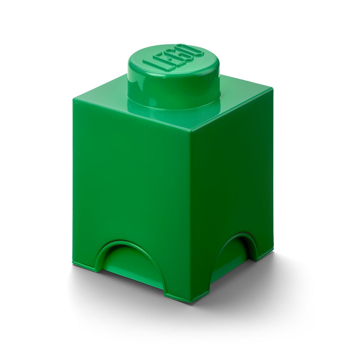 LEGO Storage Brick 1 Knob Green, Stackable Storage Box, 1.2l – LEGO ...