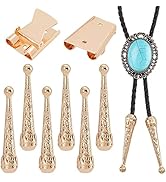 Amazon.com: NBEADS 4 Sets Bolo Tie Findings, Bolo Tie Tips Replacement ...
