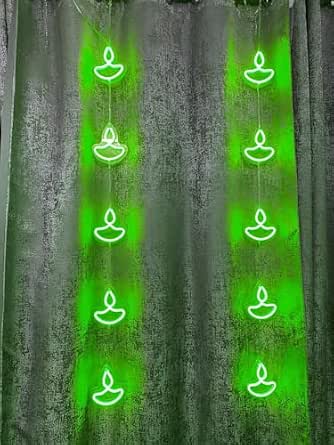 Buy Homelyarts Diya/Diwali Light Neon Toran Style | Led Strip Lights ...
