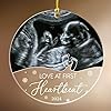 Amazon.com: Personalized Bumps First Christmas Acrylic Ornaments ...