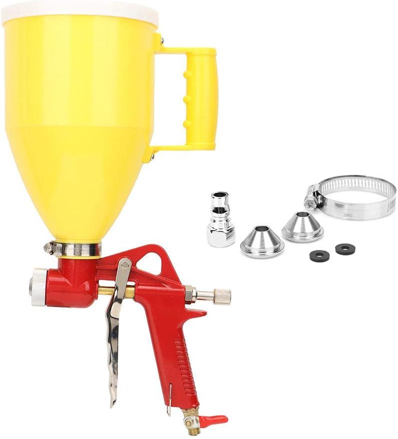 Amazon.com : 0.79 Gallon Plastic Pneumatic Air Spray Gun Ceiling Wall ...