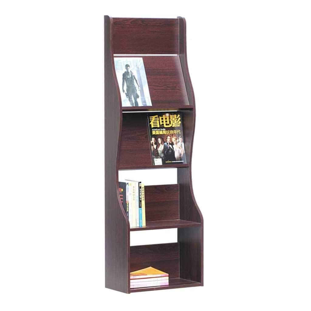 Magazine Stand Wood Floor Display Rack Newspaper Rack Data Display ...