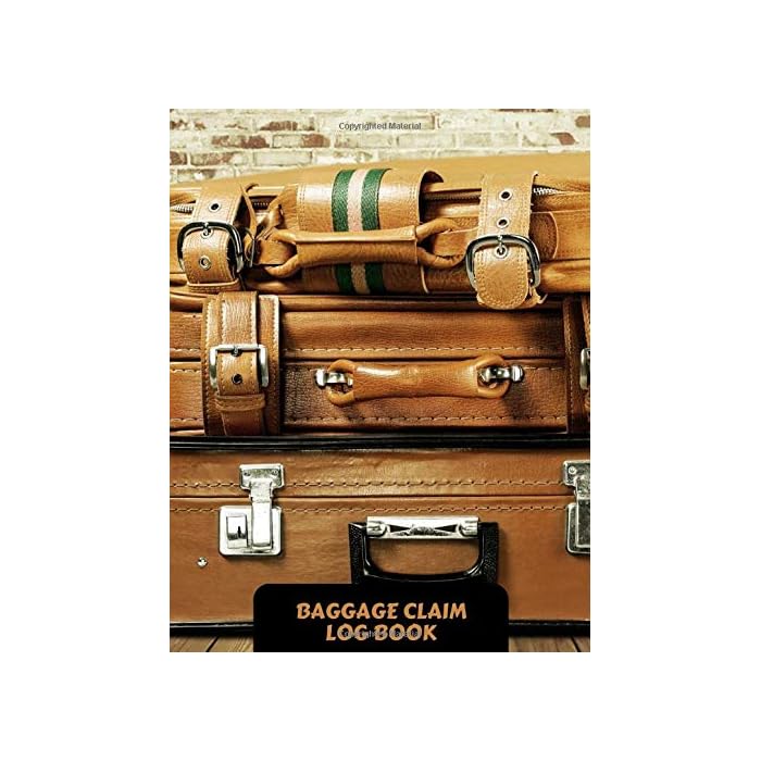 Buy Baggage Claim Log Book: Essential Luggage Tracking Diary Register ...