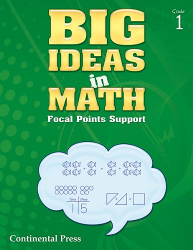 Math Workbooks: Big Ideas in Math, Grade 1 Student Workbook ...
