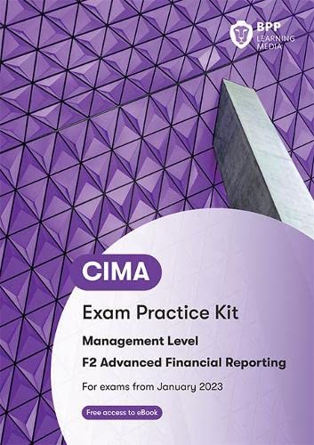 CIMA F2 Advanced Financial Reporting: Exam Practice Kit: Amazon.co.uk ...