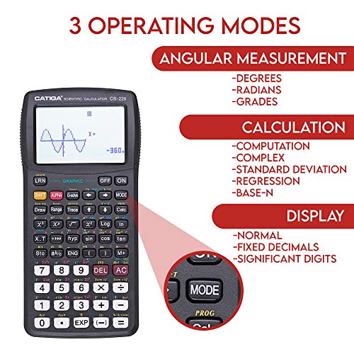 Reviews for CATIGA Scientific Calculator with Graphic Functions ...