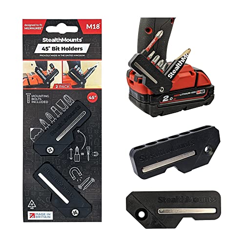 Snapklik.com : StealthMounts 45 Magnetic Milwaukee Bit HolderMilwaukee ...