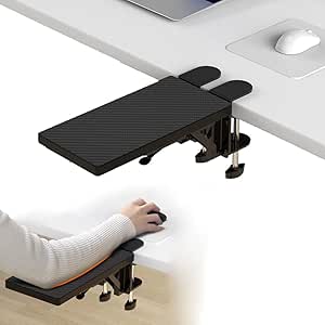 HONJIE Computer Arm Rest, Suitable for Office Desks, Stable Mouse Arm ...