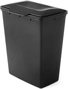 Addis 4-Piece 40 Litre Plastic Addis Essentials Bin, Black : Amazon.co ...