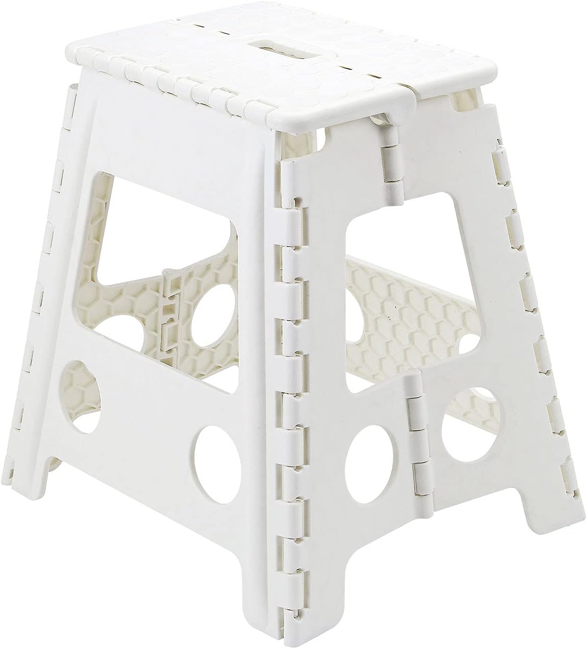 Large Folding Plastic Anti-Slip One Step Stool, Perfect For Kitchen ...