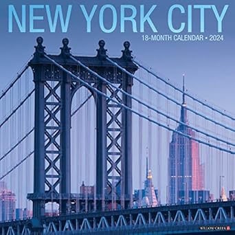New York City 2024 12 X 12 Wall Calendar : Willow Creek Press: Amazon ...