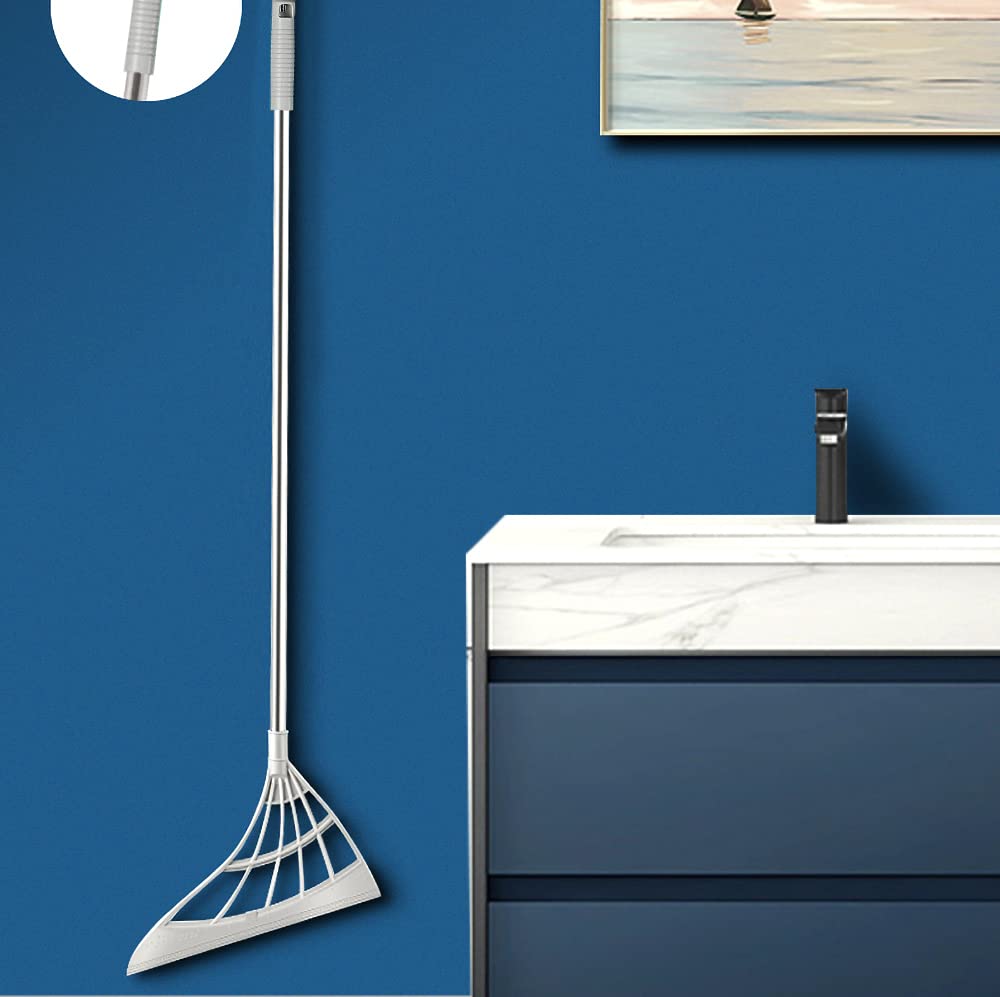 Buy Multifunction Magic Broom,49 Inch 2-in-1 Rubber Broom,Easily Dry ...