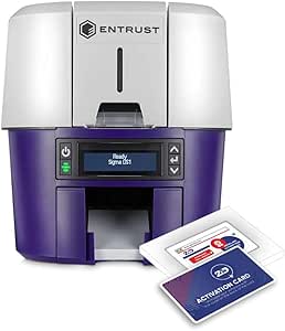 2ID Entrust Sigma DS1 Simplex Badge Printer | Model 525300-001 ...