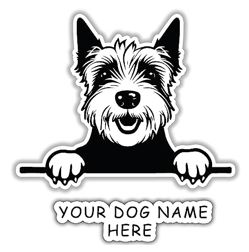 Amazon.com: Customize Pet Sticker Decal With Your Dog Name | Custom ...