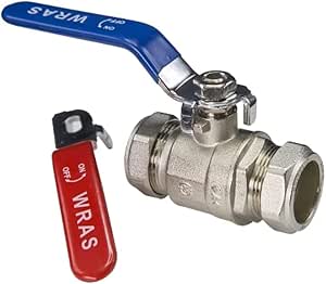 28mm Lever Valve Full BORE Ball Valve Compression Isolation Valve with ...