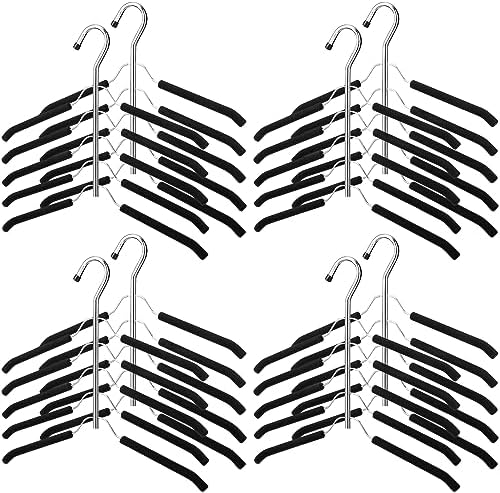 Amazon.com: Ripeng 8 Pcs Multi Layer Clothes Hangers 5 in 1 Sweater ...