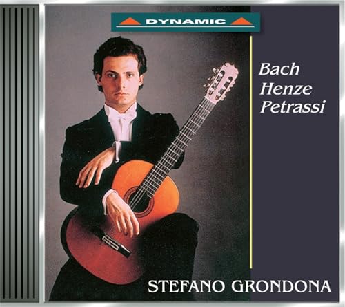 Amazon.com: Grondona, Stefano: Guitar Works by Bach, Henze, Petrassi ...
