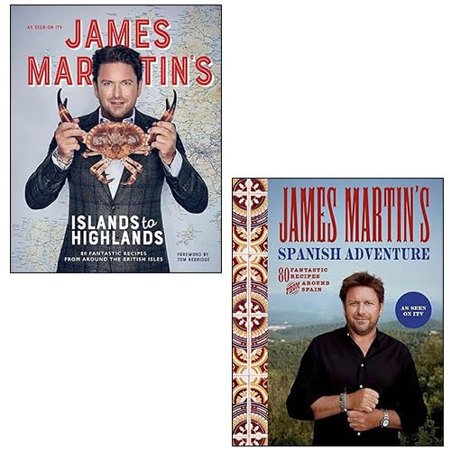 James Martin 2 Books Collection Set (James Martin's Spanish Adventure ...