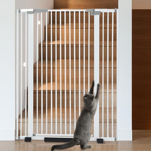 Amazon.com: Houseables Cat Gate for Doorway, Tall Cat Gate, Kitty Fence ...