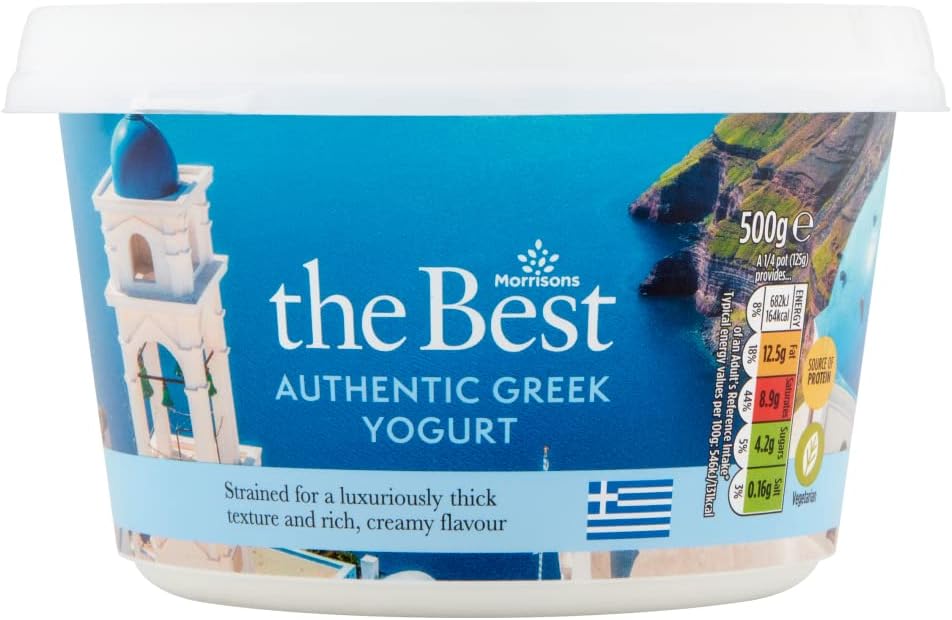 Morrisons The Best Greek Yogurt 10 Percent Fat 500 G Amazon co uk Grocery morrisons-the-best-greek-yogurt-10-percent-fat-500-g-amazon-co-uk-grocery