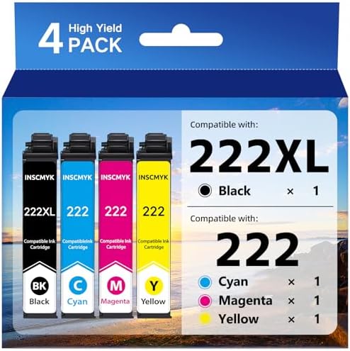 Amazon.com: Hookink 202XL Ink Cartridges Remanufactured Replacement for ...