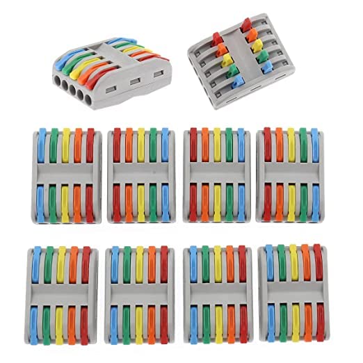 Besillia Quick Docking Wire Connector, Lever nut Splice Connector ...