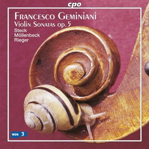 Geminiani: Violin Sonatas op5: Amazon.co.uk: CDs & Vinyl