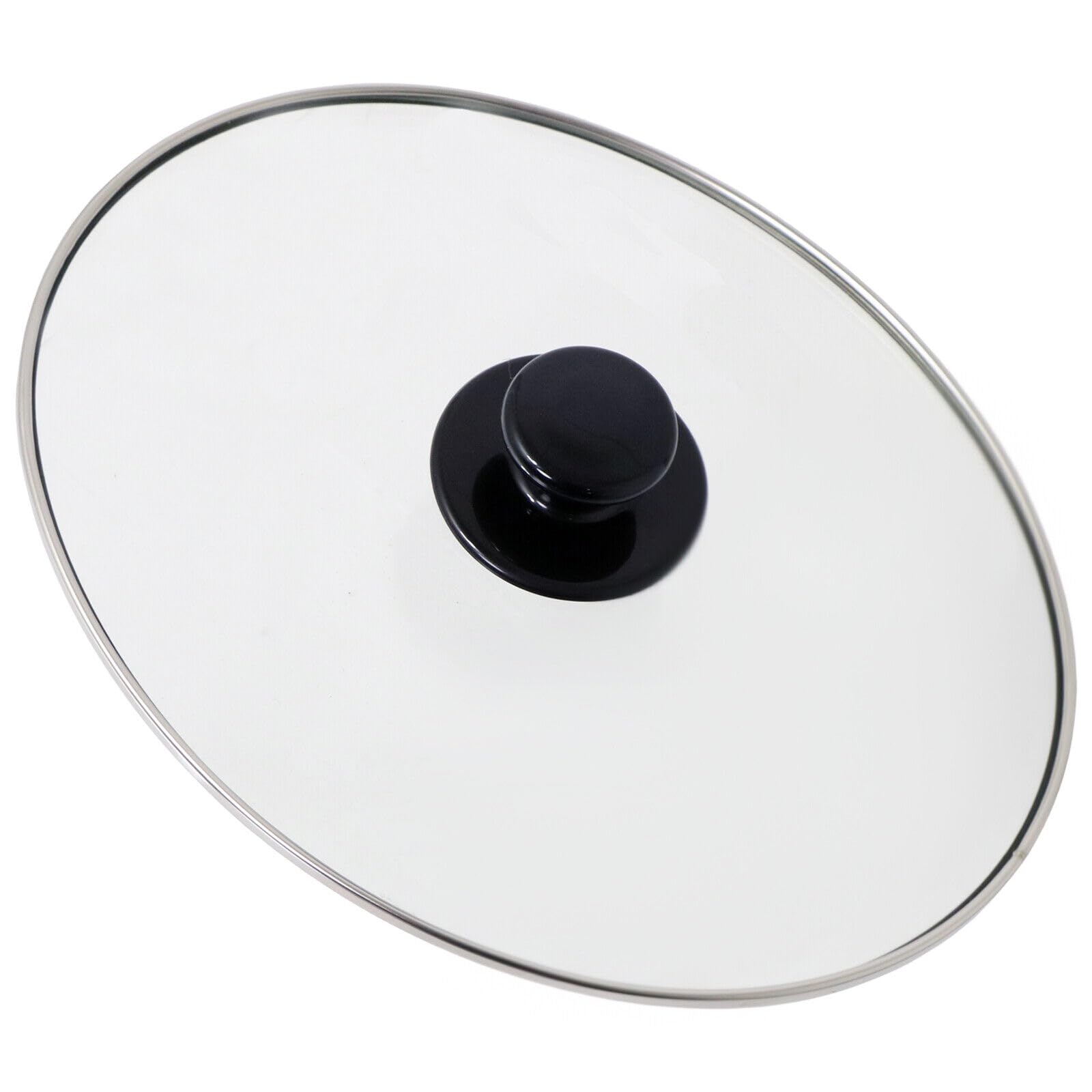 SPARES2GO Complete Oval Glass Lid & Knob Handle compatible with ...