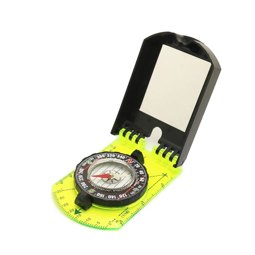 Buy Ruler Compass, Lightweight Plastic Multifunction Scale Transparent ...