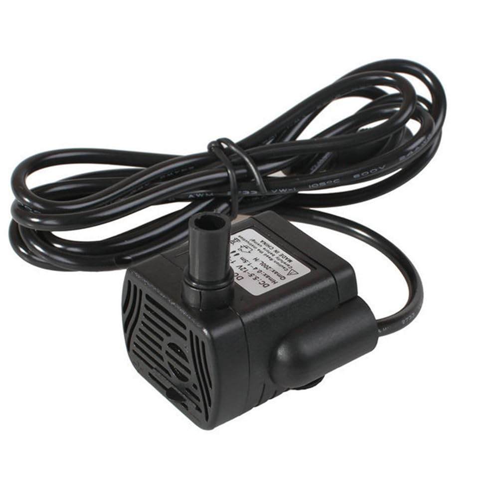 Solar Water Pump Small Pond Pump Mini Fountain Pump Silent Waterfall ...