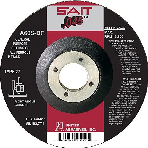 Amazon.com: 50 Pack - Cut Off Wheels 4 1/2 Inch x 7/8 Inch - For ...