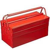 Laser 3486 Tool Box - 7 Tray 425mm (17") , Red : Amazon.co.uk: DIY & Tools