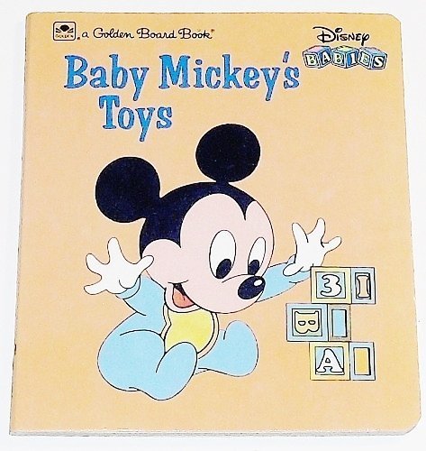 Amazon.com: Baby Mickey's Toys (Disney Babies Board Books ...
