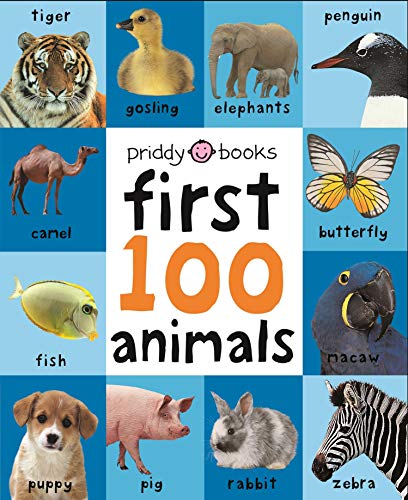 First 100 Animals (UK EDITION) (First 100 Soft to Touch Board Books ...