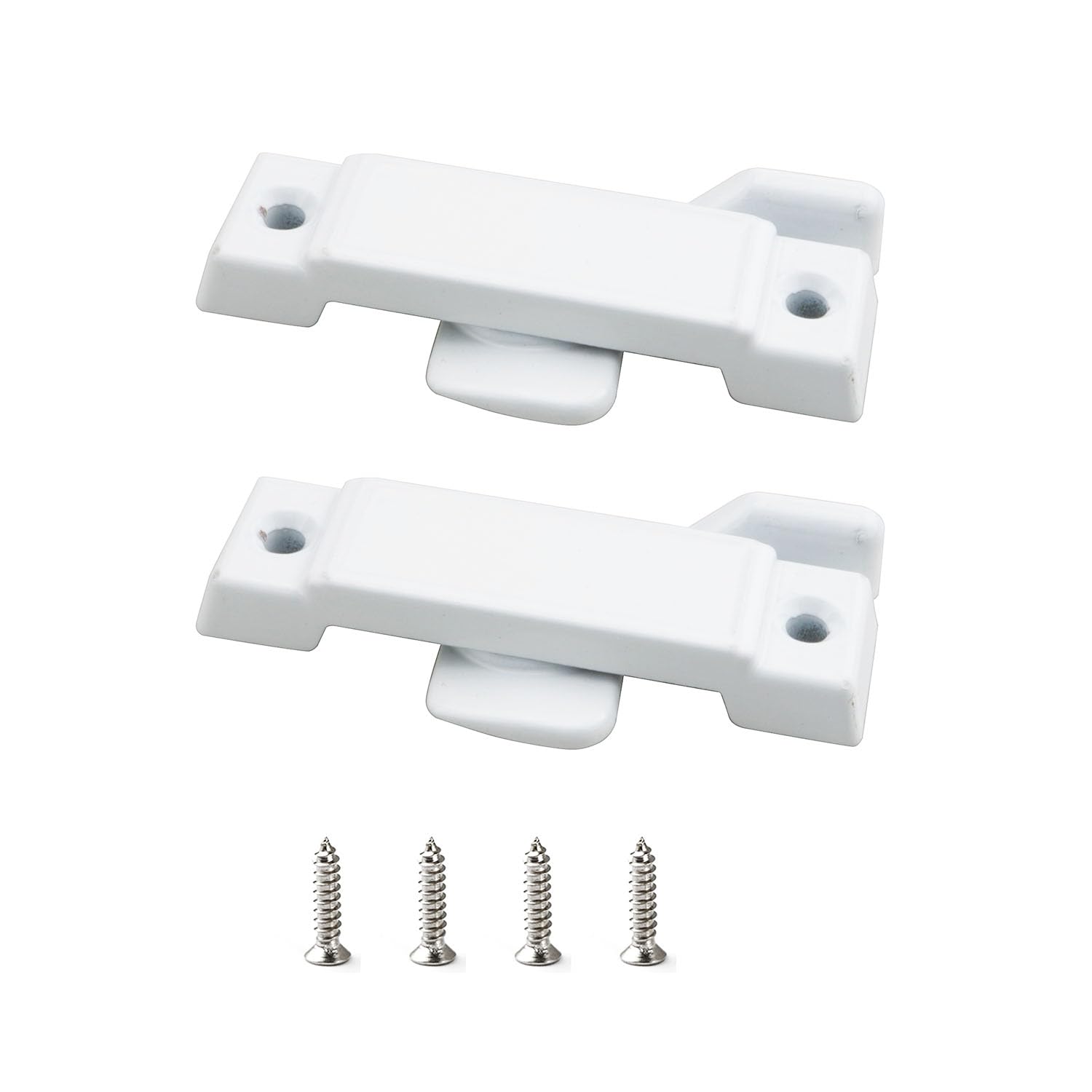YHXiXi 2PCS White Vertical and Horizontal Sliding Windows Replacement ...