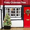 Amazon.com: Christmas Tree 30 inch Prelit 2 Set Pathway Porch Christmas ...