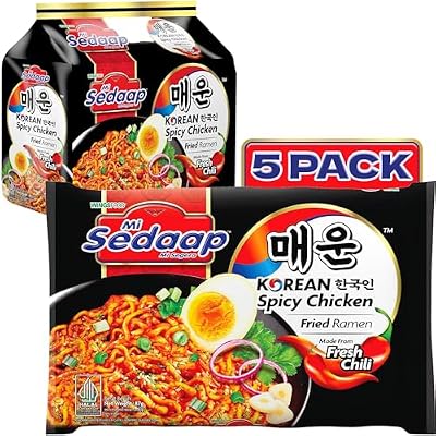 Mi Sedaap Korean Spicy Chicken Instant Noodles - Nepal | Ubuy
