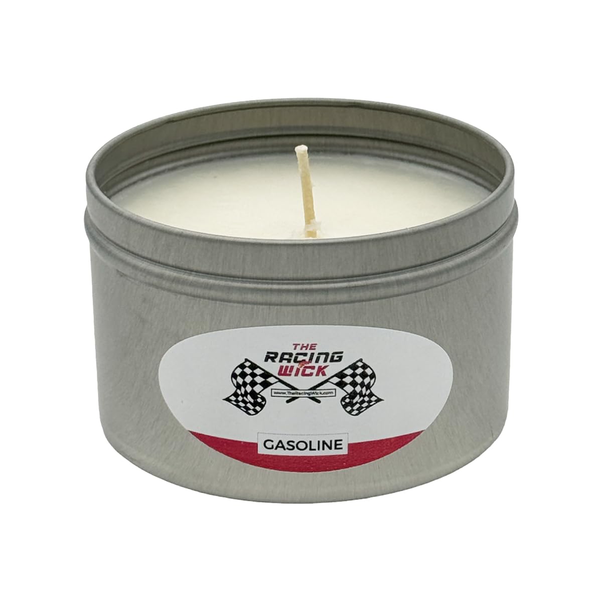 Amazon.com: Gasoline Scented Candle - The Racing Wick - 8oz Tin Can ...