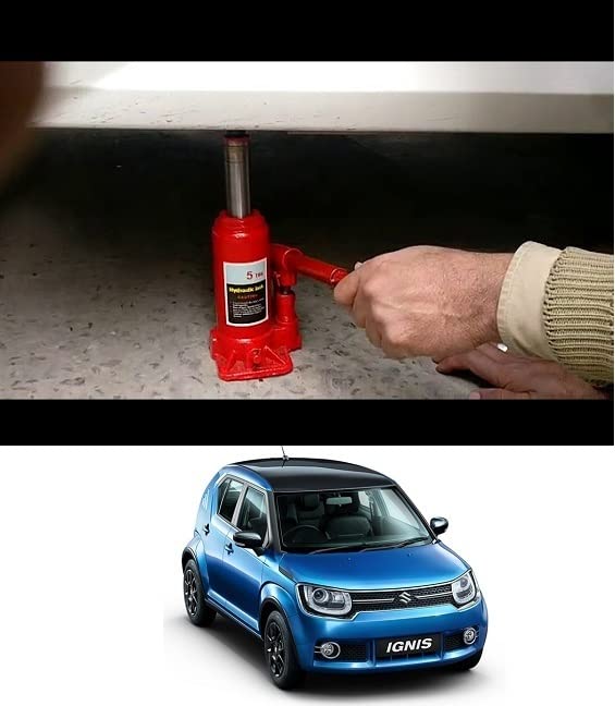 Trigcars® Genuine Ignis Car 5 Ton Hydraulic Bottle Shape Jack Very ...