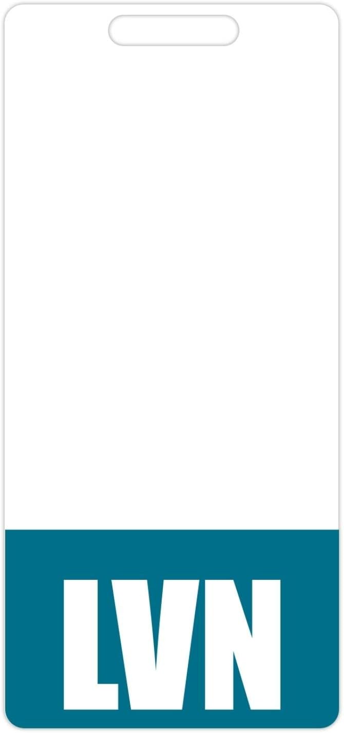 Amazon.com : LVN Badge Buddy (Teal) - Heavy Duty Badge Tags for ...