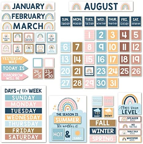 Hadley Designs Boho Calendar For Classroom Elementary Classroom Must ...