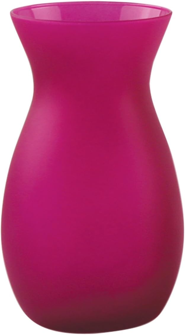Amazon.com: Syndicate Sales 8" Jordan Vase, Raspberry Frost : Home ...