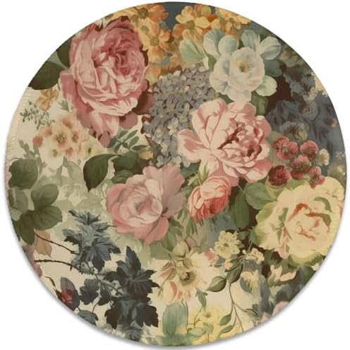 Amazon.com: Elegant Watercolor Floral Mouse Pad - Blossom Your Desk ...