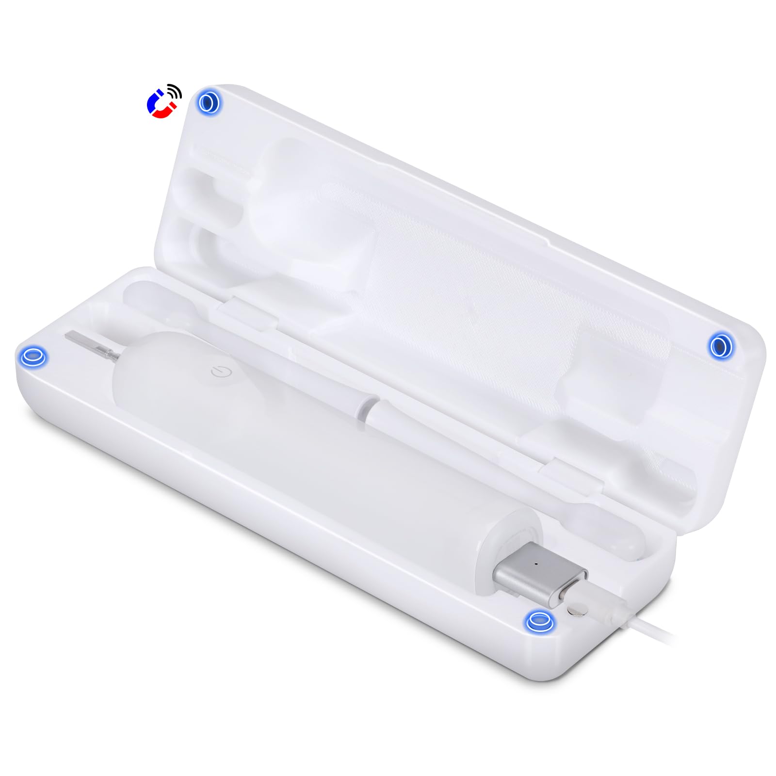 Amazon.com: Kuflant Type-C Rechargeable Toothbrush Travel Case ...
