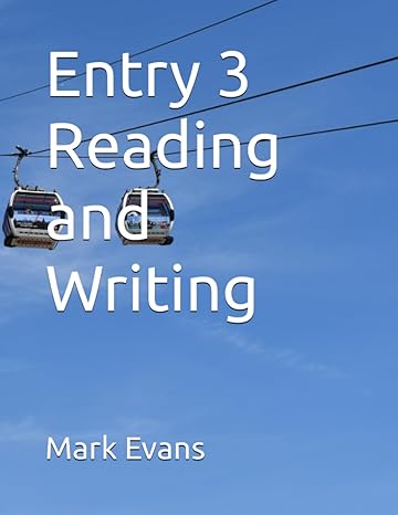 Entry 3 Reading and Writing: Amazon.co.uk: Evans, Mark: 9798745926914 ...