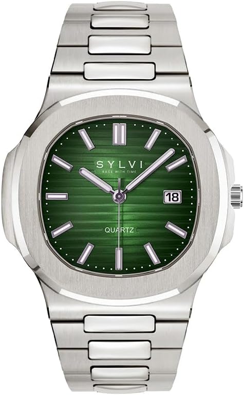 Buy Sylvi Urbane Stainless Steel Strap Analog Wrist Watch for Men | Classic Watches for Men with ...