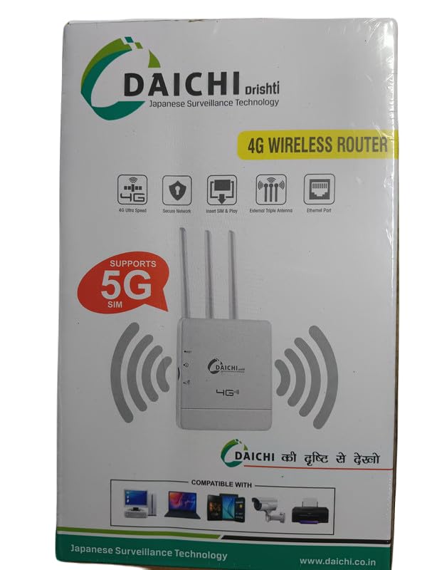 Daichi 12V 1.5AMP 4G Wireless Router