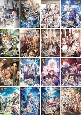 Mushoku Tensei: Jobless Reincarnation Light Novel Set Vol. 11-25 ...