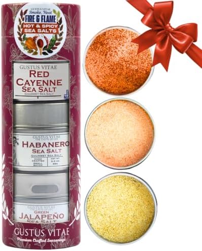 Amazon.com : Hot & Spicy Sea Salts: Smoke, Heat, Fire & Flame | Gift ...